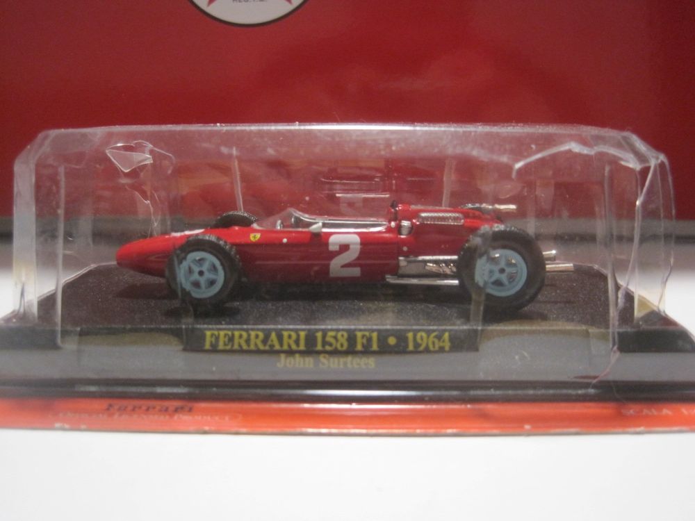 Ferrari 158 F1 '1964' John Surtees (Altaya) 1:43 OVP (Neu und ...
