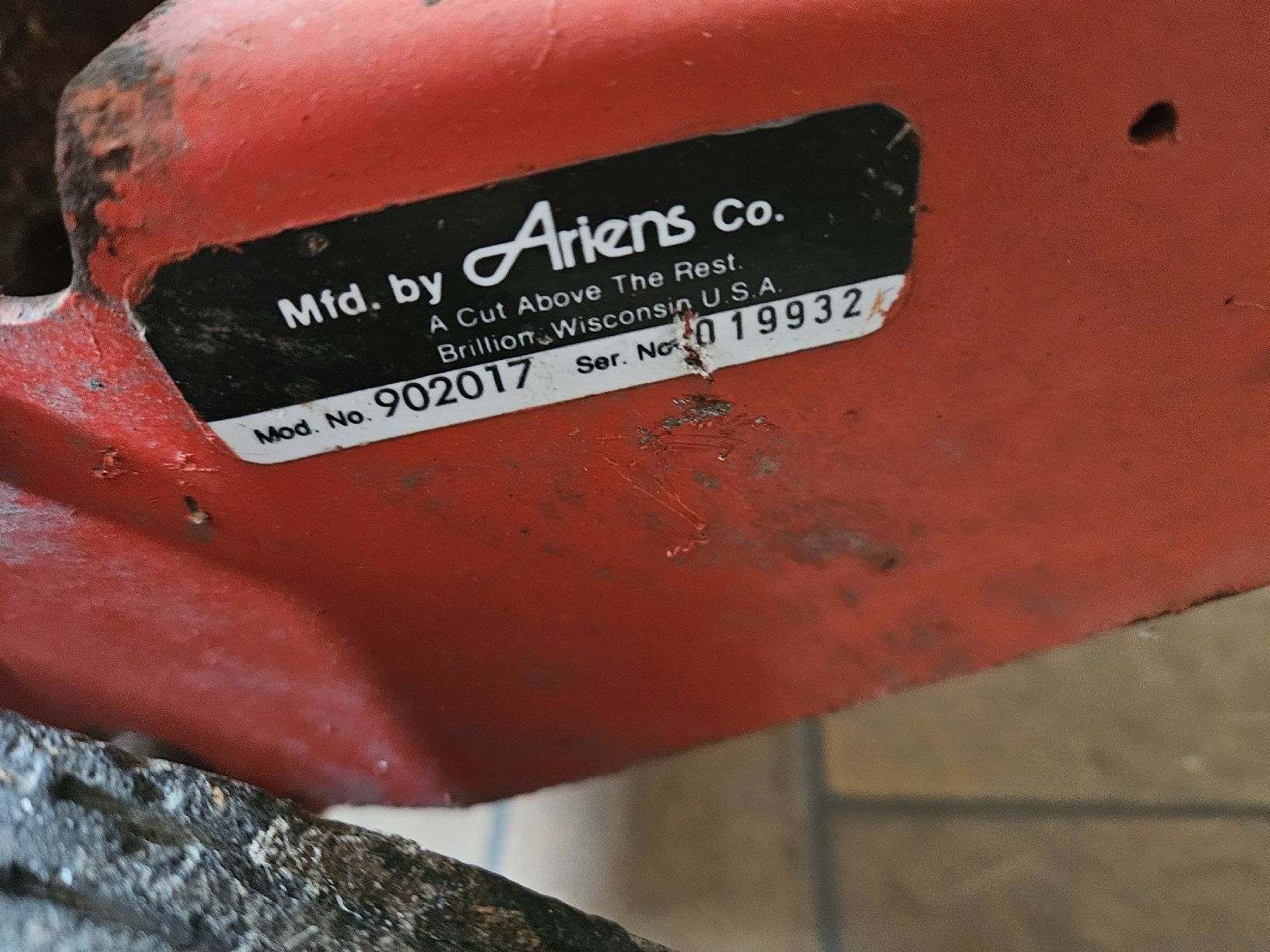 Gebrauchte Motorhacke / Gartenfräse - Ariens RT424 Frühling (Defekt) in ...