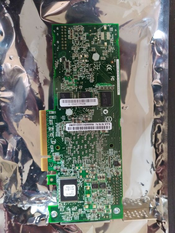 Adaptec HW-RAID Controller ASR-5805 mit Batterypack (Gebraucht) in ...