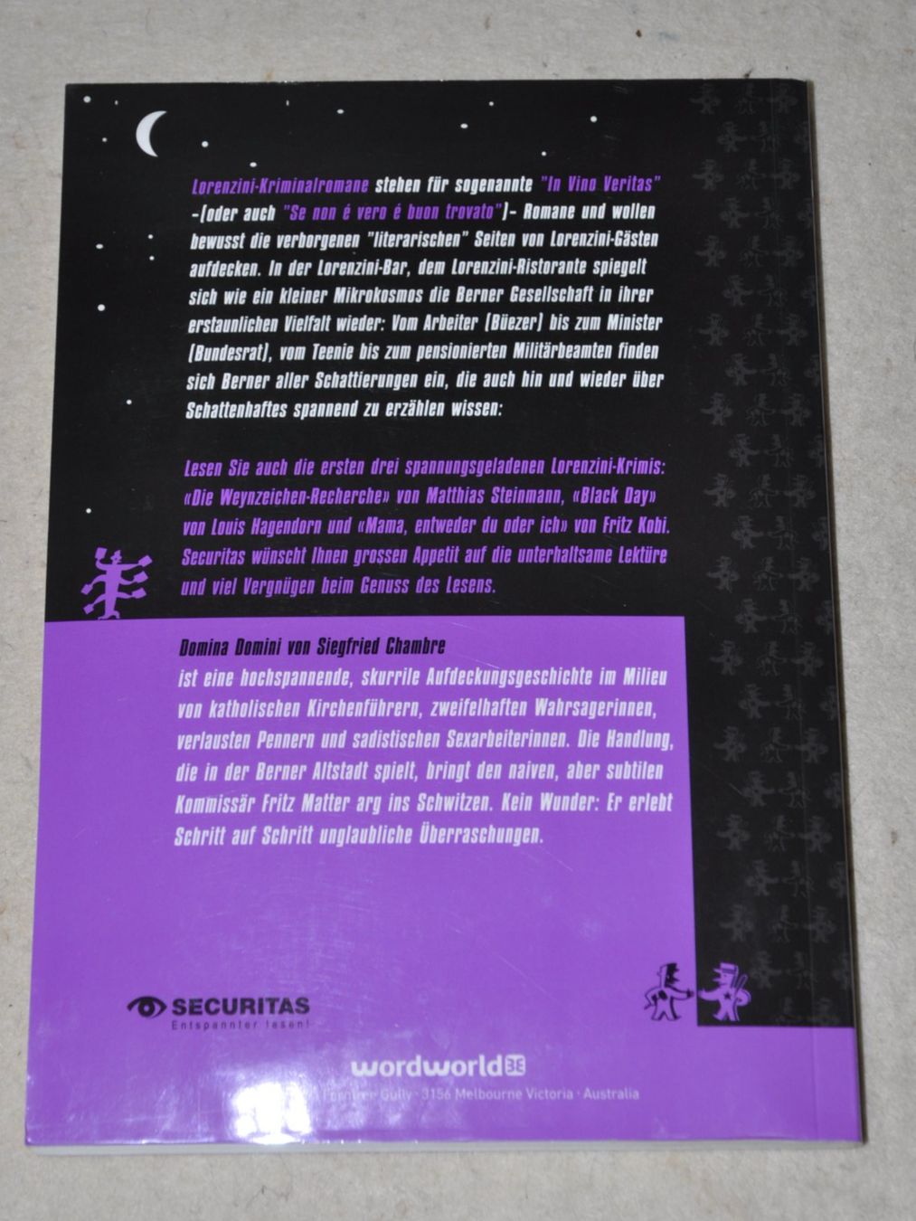 Domina Domini - Lorenzini-Krimi Nr. 4 - Siegfried Chambre (Gebraucht ...