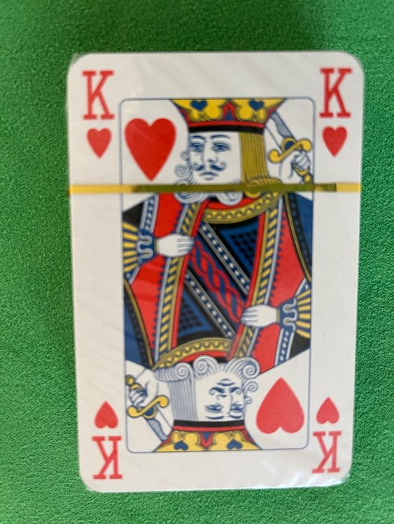 Pokerkarten, 55 Blatt, Rückseite mit Schweizerkreuz von AGM (Neu und ...