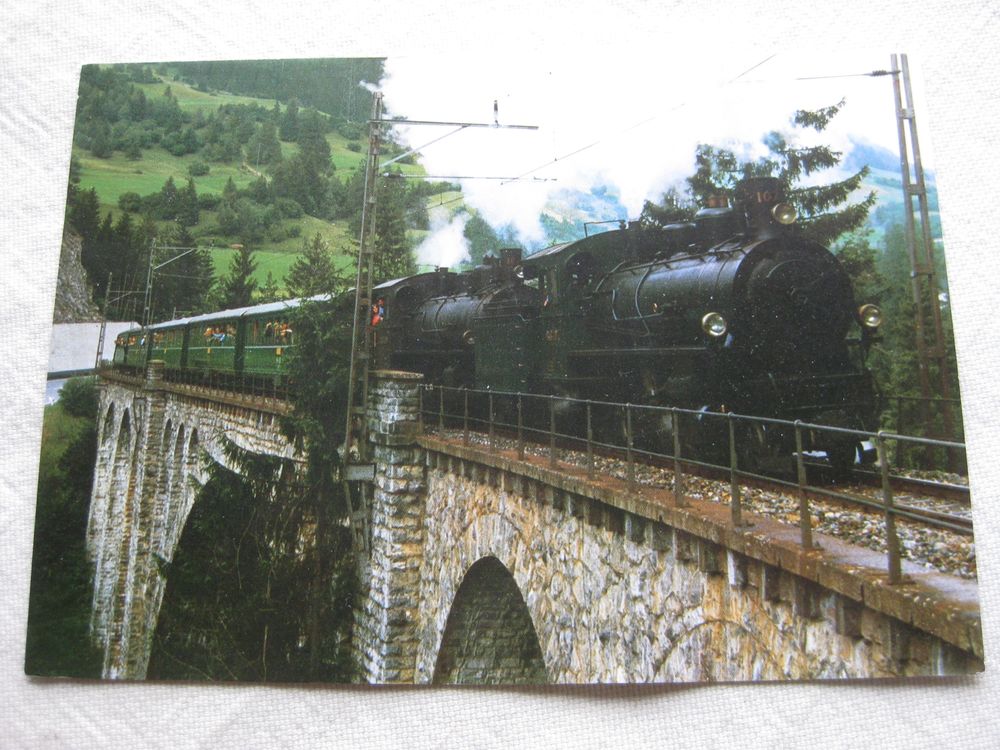 Soliser Viadukt mit RhB Zug (Gebraucht) in Malters für CHF 7 – mit Lieferung auf Ricardo kaufen