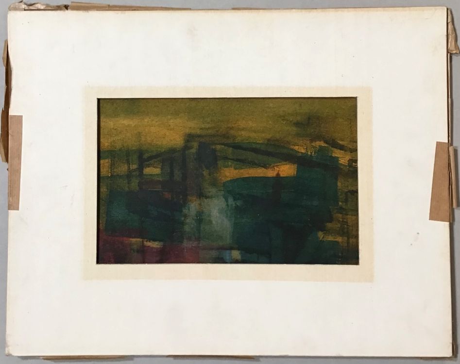 Ugo COGLIATI (1925-1985) Abstrakte Mischtecknik | Kaufen auf Ricardo