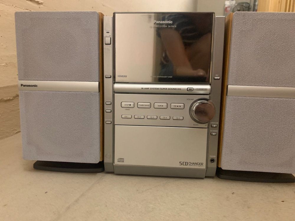 Gute erhaltene Panasonic Stereoanlage | Kaufen auf Ricardo
