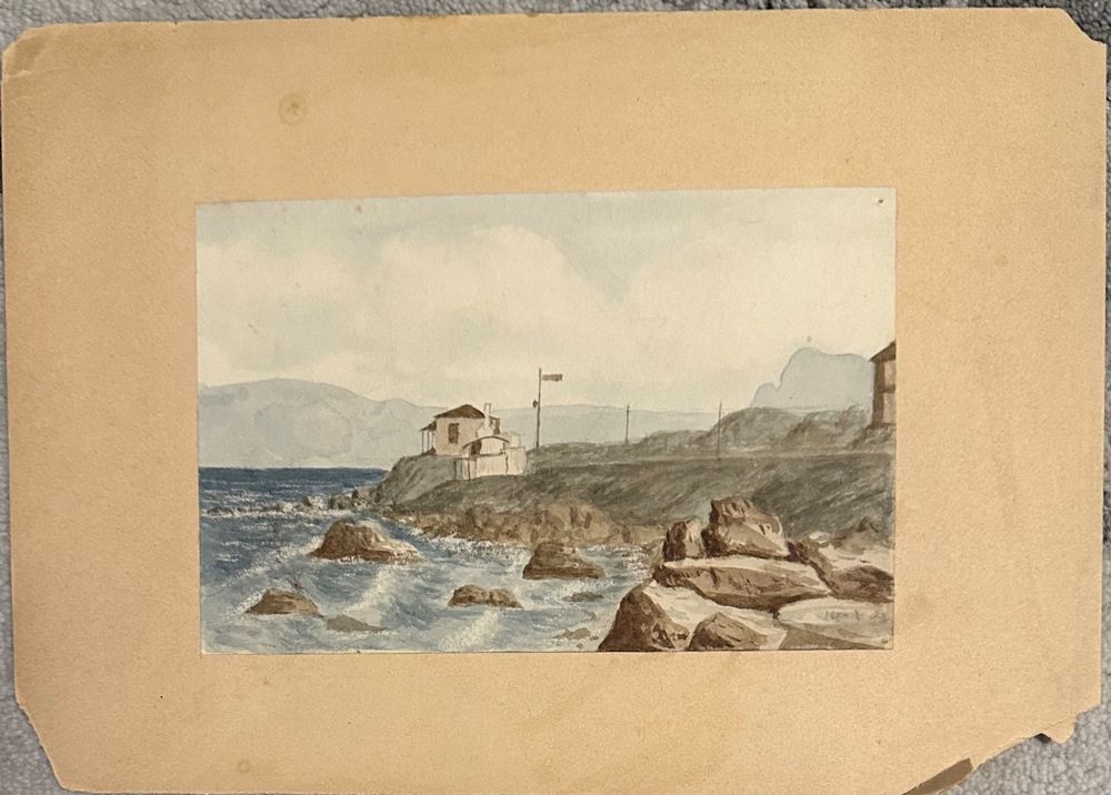Englische Schule Landschafts Aquarell (Gebraucht) in Root für CHF 5 – mit Lieferung auf Ricardo ...