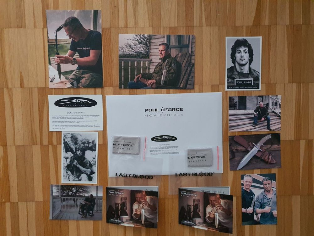🔴Pohl Force Messer Rambo Last Blood MK8+MK9 im Koffer (Neu (gemäss Beschreibung)) in Oensingen ...