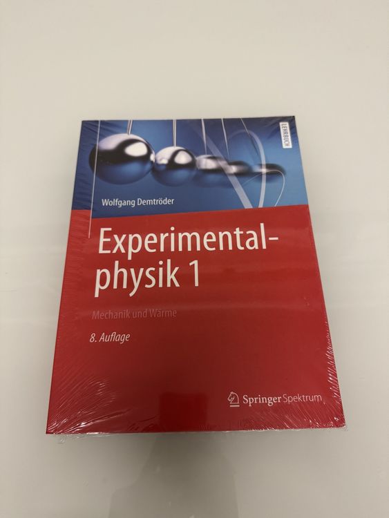 Experimentalphysik 1 von Wolfgang Demtröder (OVP) (Neu und originalverpackt) in Zürich für CHF ...