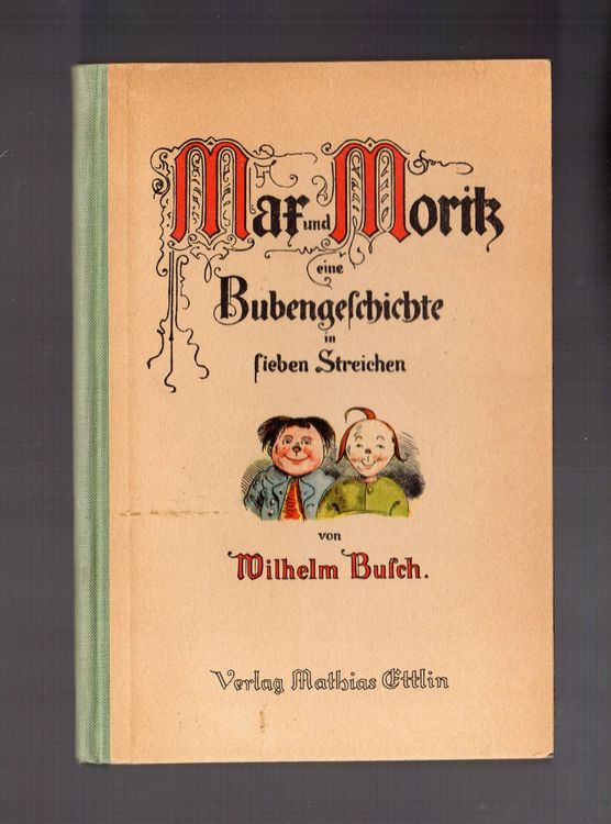 Max und Moritzvon Wilhelm Busch | Kaufen auf Ricardo