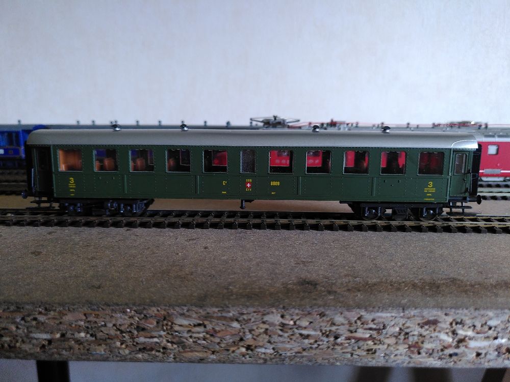 Voiture Lourde 3ème classe SBB/CFF Roco H0 (Gebraucht) in Romanel-s-Lausanne für CHF 3 – mit ...