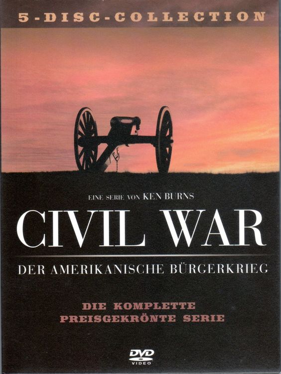 CIVIL WAR DER AMERIKANISCHE BÜRGERKRIEG 5 DVD PREISGEKRÖNT (Neu (gemäss ...