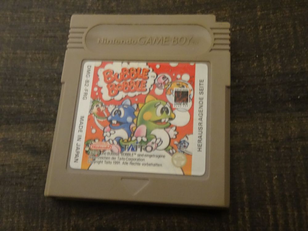 Nintendo Game Boy - Bubble Bobble (Gebraucht) in Olten für CHF 15 – mit ...