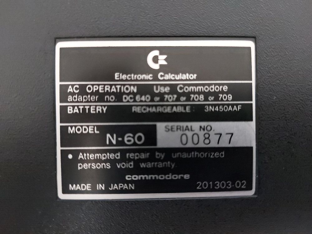 Commodore N60 Navigator Taschenrechner Version 2 (Gebraucht) in Wangen ...