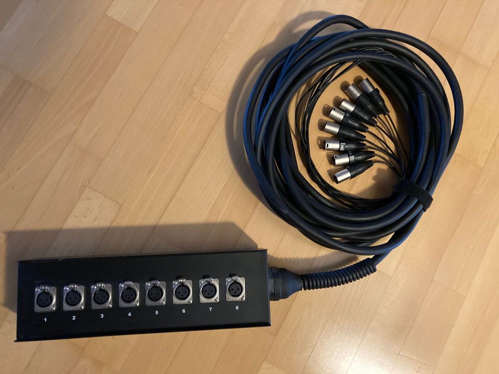 Multicore-Kabel 8-fach XLR (Gebraucht) in St. Gallen für CHF 60 – mit ...