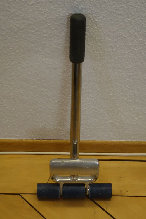 Teleskop Andrückrolle Andruckwalze Linol HPL PVC Laminat (Gebraucht) in ...