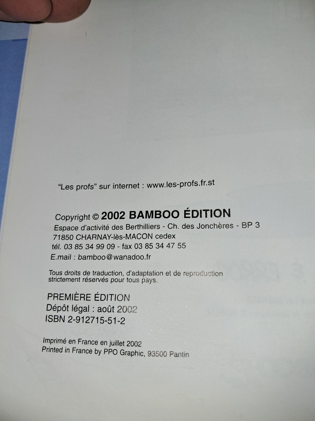 Bd Les Profs - Tome 4 : Rentrée des artistes (D'occasion) à Le locle ...