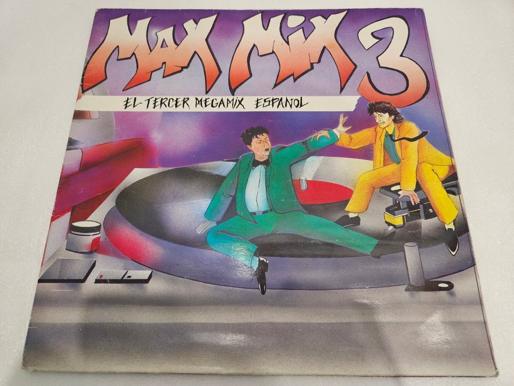 Max Mix 3 (El Tercer Megamix Espanol) ( LP, Italo-Disco) (Gebraucht) in ...