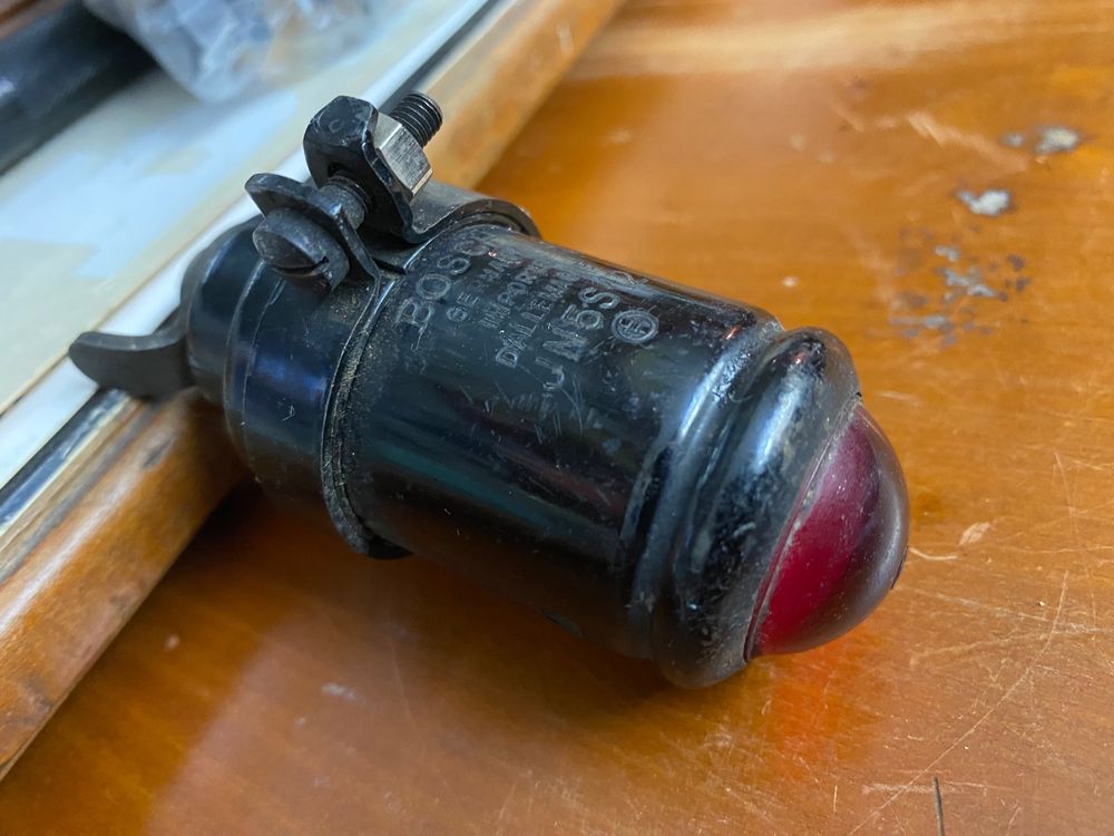 Bosch, JN5S12,Rücklicht, Motorrad, Motosacoche, JAP, Condor, (Gebraucht ...