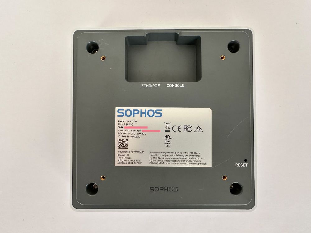 SOPHOS APX 320 Wi-Fi Access Point – WLAN Nutzung | Kaufen auf Ricardo
