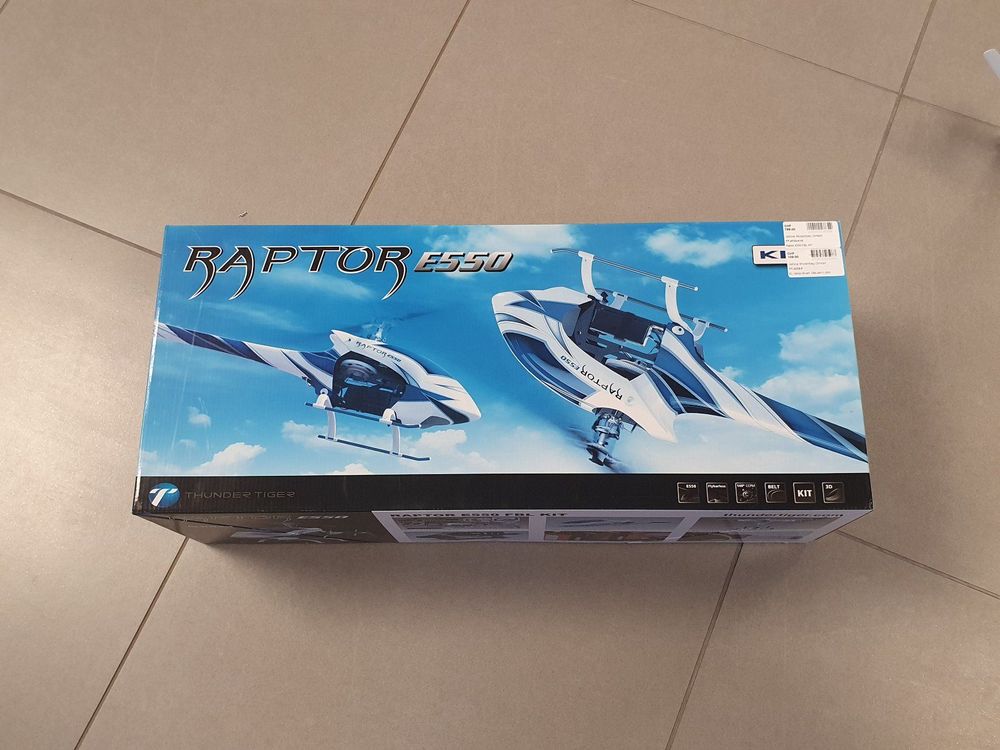 Thunder Tiger RAPTOR E550 KIT (Neu (gemäss Beschreibung)) in Balsthal ...