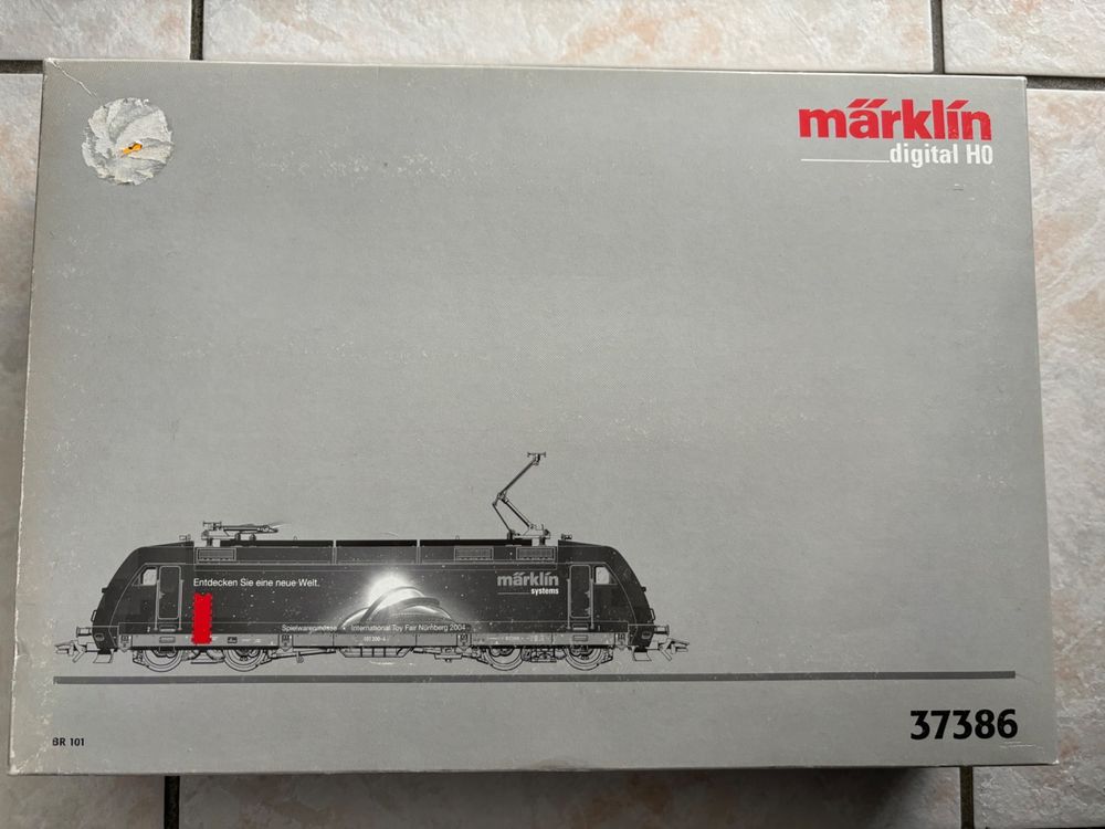 Marklin 37386 Elok BR 101 Digital Mit Vitrine (Neu und originalverpackt ...