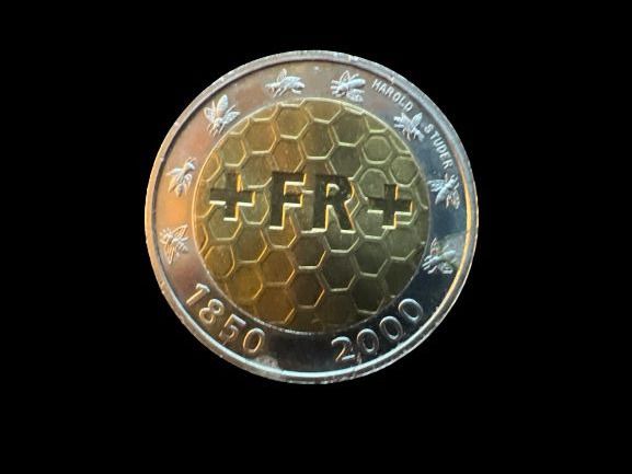 Sonder-Fünfliber 2000 150 Jahre Schweizer Franken (Neu (gemäss Beschreibung)) in Buochs für CHF ...