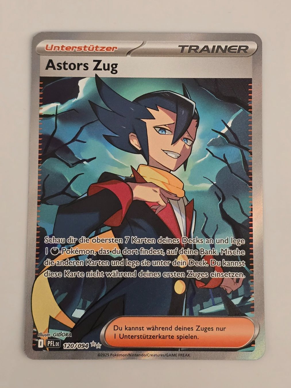 🇩🇪 Pokemon Fatale Flammen 》Astors Zug 120/094 (Neu (gemäss Beschreibung ...