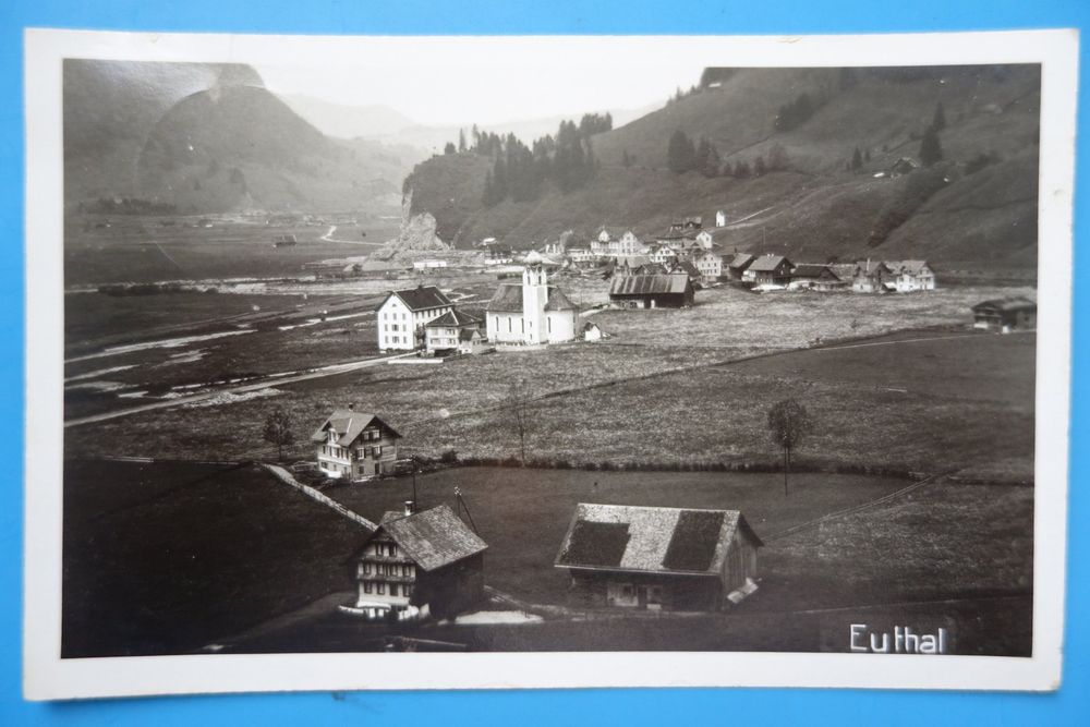 EUTHAL - FOTOKARTE VOR DEM STAUSEE - gelaufen 1938 | Kaufen auf Ricardo