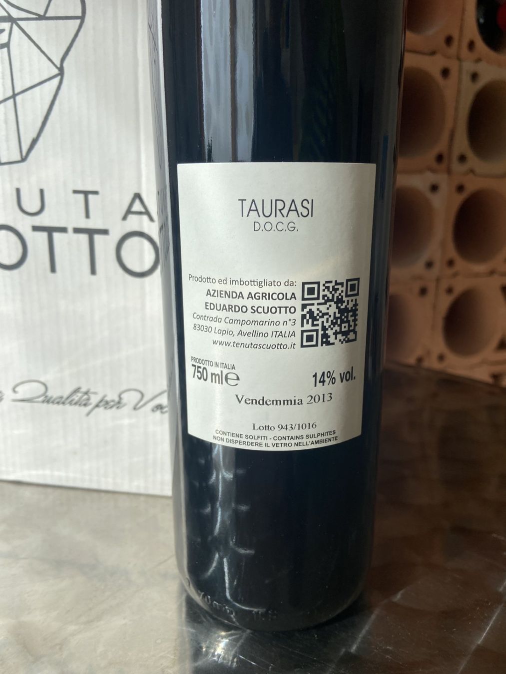 6 Fl. Taurasi DOCG, Tenuta Scuotto, Eduardo Scuotto, 2013 (Neu (gemäss ...