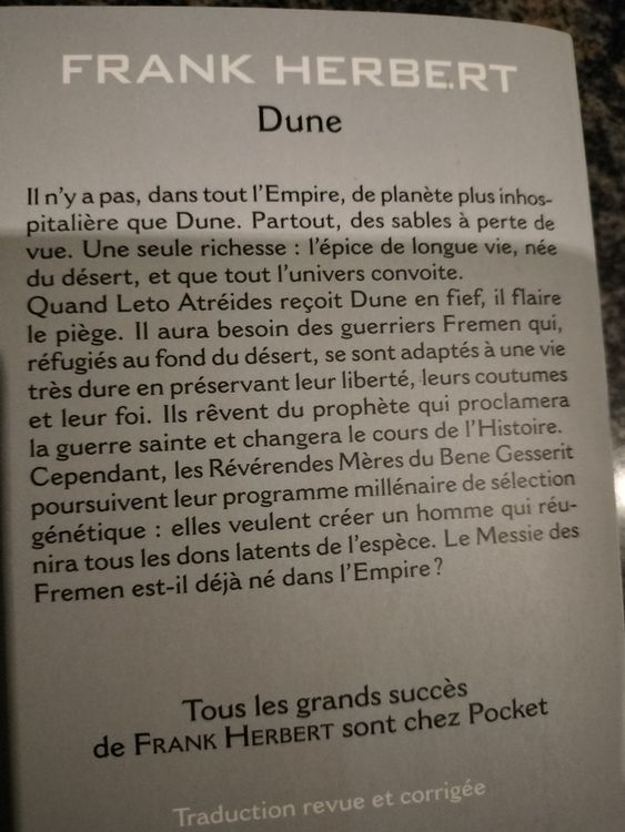 Dune (Le cycle de Dune, Tome 1) Frank Herbert | Kaufen auf Ricardo