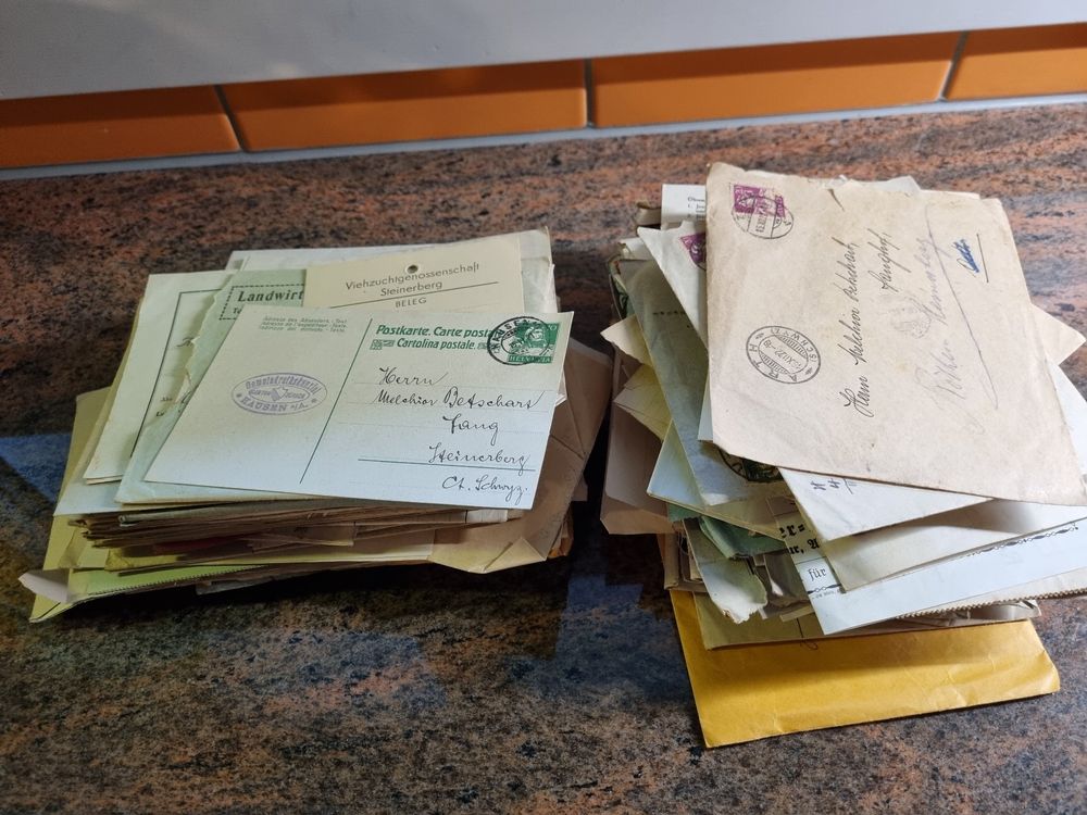 Antike Briefe,Rechnungen Quitungen - Historische Sammlung (Gebraucht ...