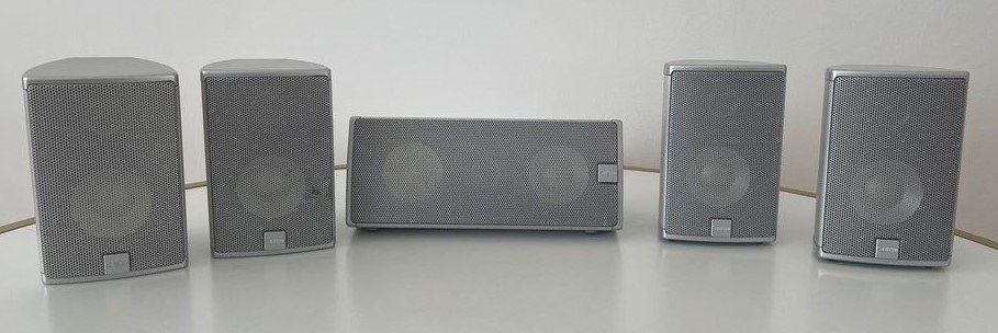 Canton Satelliten- und Center Lautsprecher Alu - CD 20 / 10 (Gebraucht ...