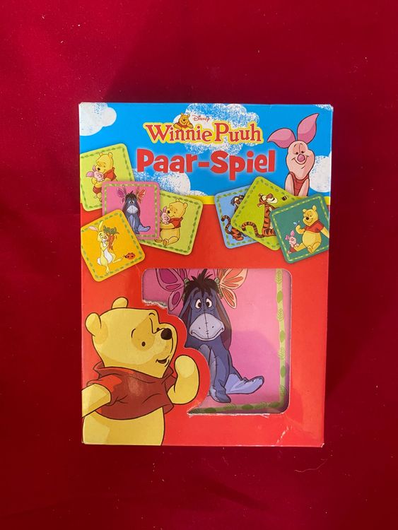 Winnie Puuh Paarspiel, memory mit 24 Karten (Neu (gemäss Beschreibung ...