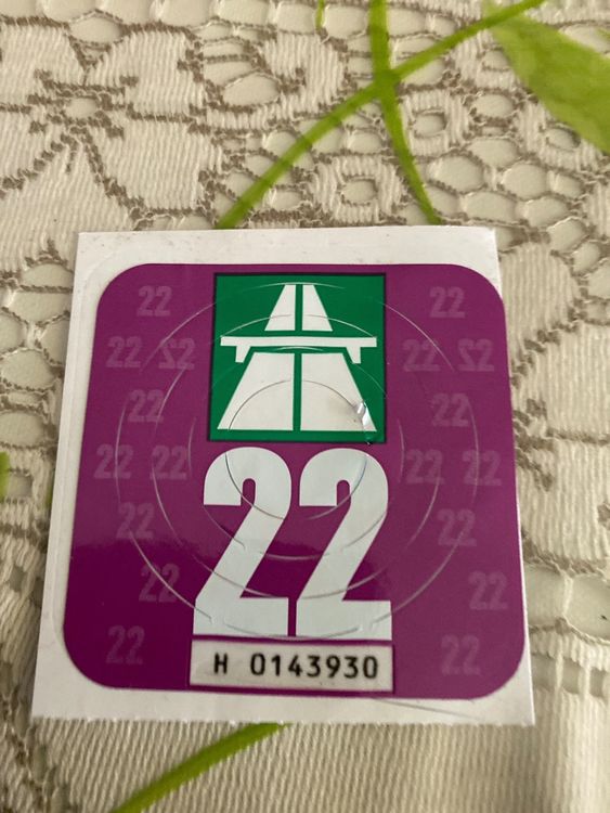 CH Autobahn Vignette 2022 (Neu (gemäss Beschreibung)) in Dietikon für CHF 3 – mit Lieferung auf ...