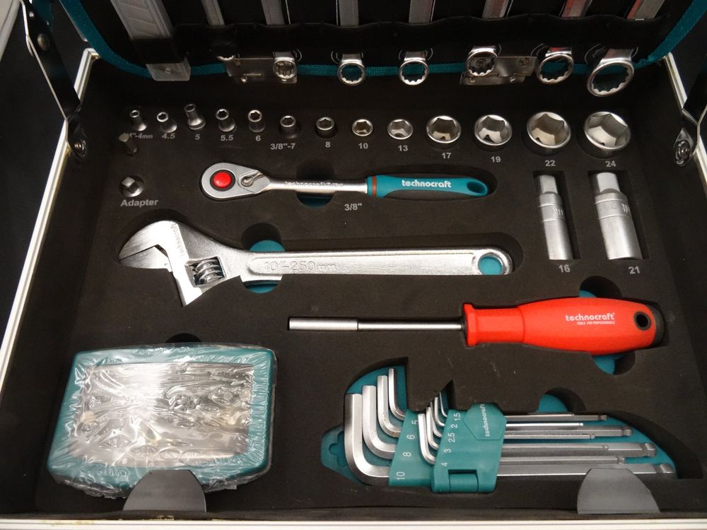 Technocraft Coffret à outils en aluminium PRO COMPACT 92 (Neu (gemäss ...