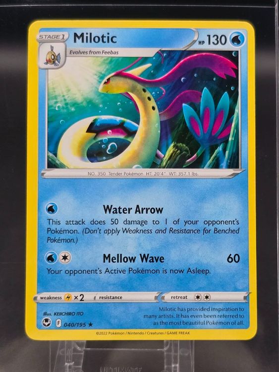Milotic #40 Silver Tempest NM / 🇬🇧 (D'occasion) à COINTRIN pour CHF 1.5 – avec livraison ...