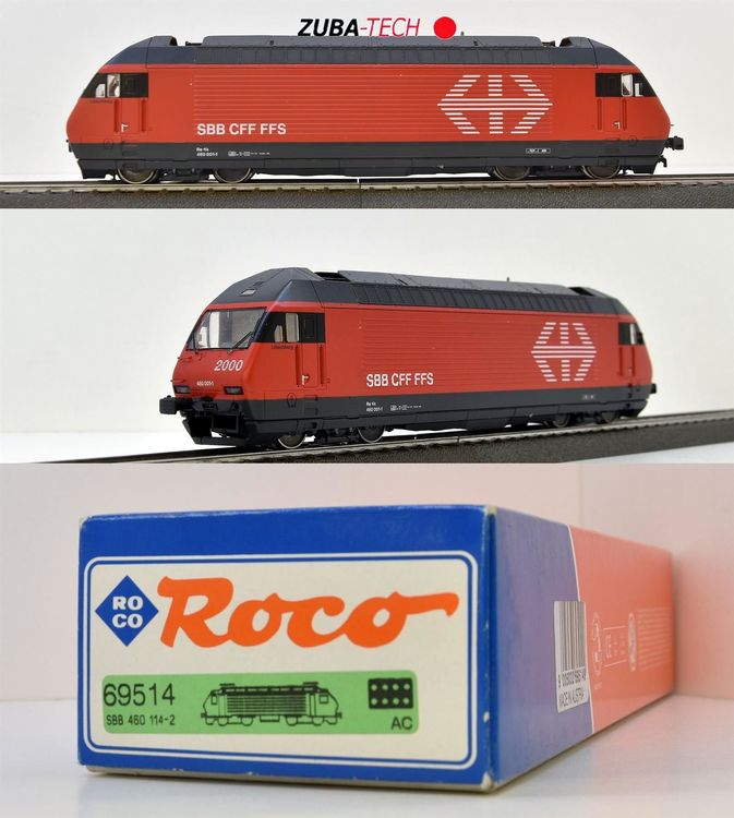 Roco 69514 E-Lok Re 460 SBB, H0 WS (Gebraucht) in St. Gallen für CHF 66 ...