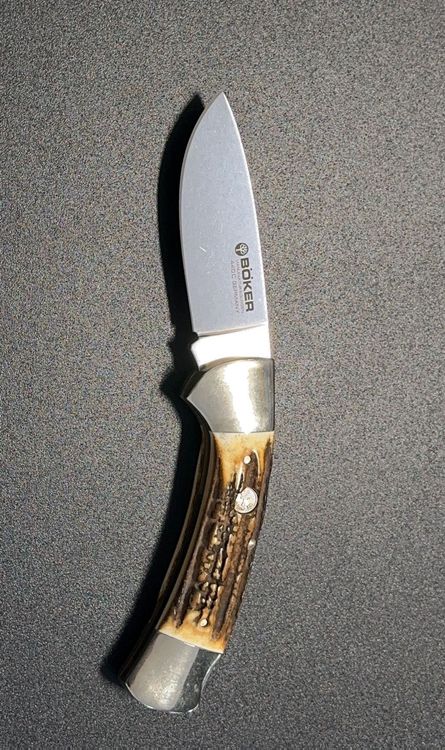 BOKER Hirschhorn Jäger Klappmesser | Kaufen auf Ricardo