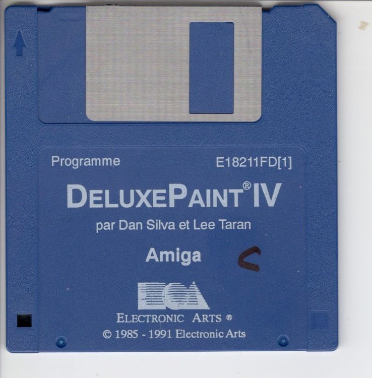 Commodore / Amiga - DeluxePaint IV - Electronic Arts (Gebraucht) in ...