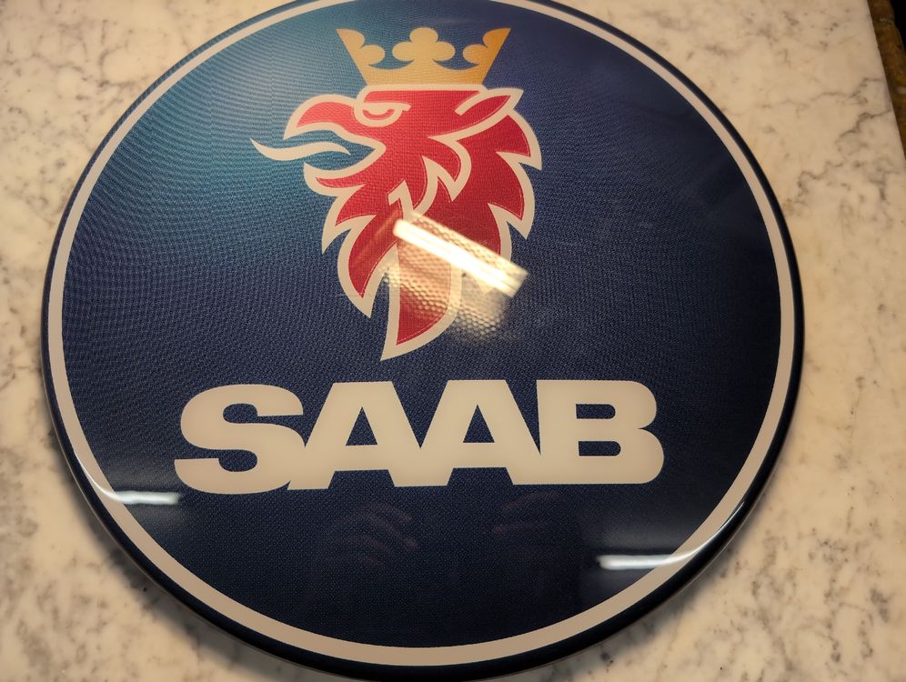 Saab Showroom Leuchtreklame (Defekt) in für CHF 99 – mit Lieferung auf ...