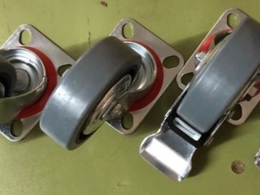 Transportrollen 4er Set Industrie Rollen (Neu und originalverpackt) in ...