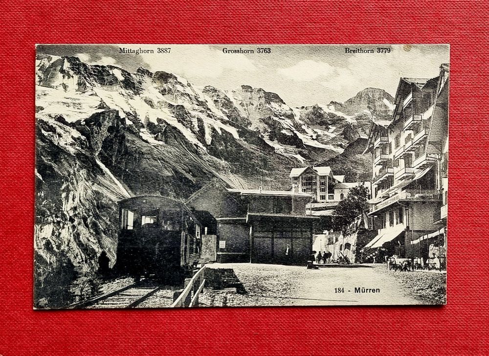 Mürren - Bahnhof - Mürrenbahn - 1912 (Gebraucht) in Rothrist für CHF 26.5 – mit Lieferung auf ...