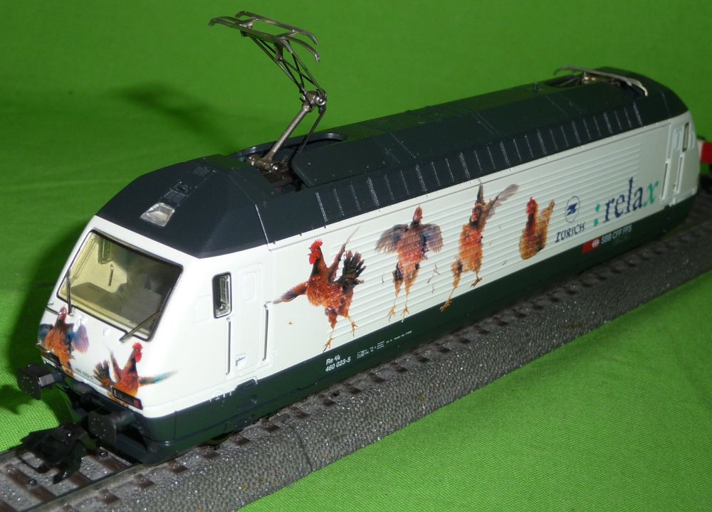 SBB Re 4/4 460 023-5 RELAX märklin 34615 Delta-Decoder 172** (Neu ...