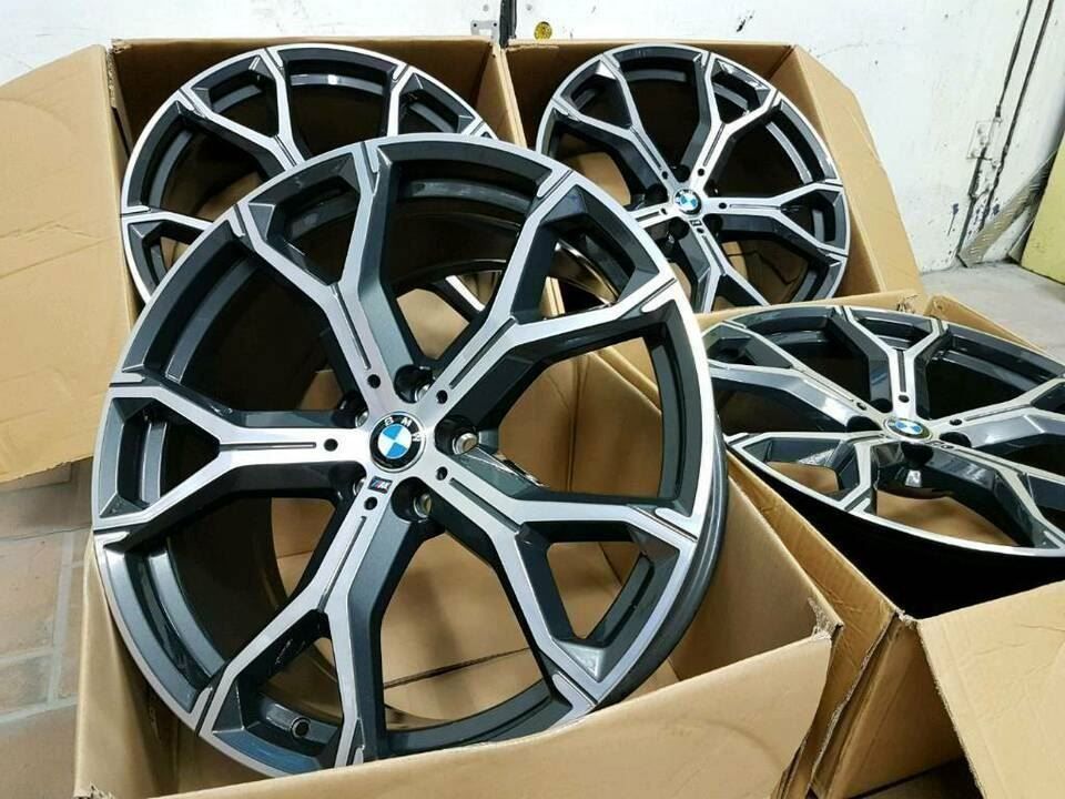 Alufelgen BMW X6 X5 Styling 741 M Y-Spoke 22 Zoll (Neu und ...