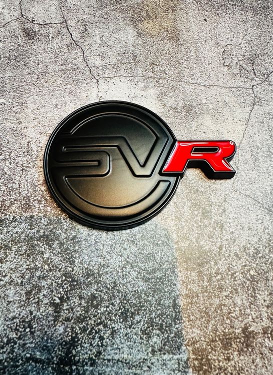 Range Rover SVR Emblem Schriftzug Logo aus Metall NEU (Neu und ...