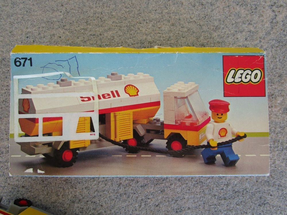 Vintage LEGO 671 - Shell Füll Pumper (Gebraucht) in Geroldswil für CHF ...