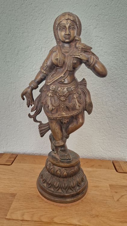 Bronze Figur indische Göttin Parvati Shiva Shakti (Gebraucht) in Titterten für CHF 100 – mit ...