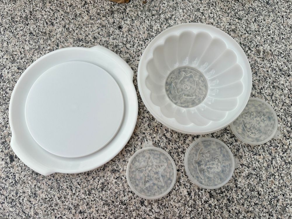 Tupperware Puddingform, 6-teilig, vintage (Gebraucht) in Wallbach für ...