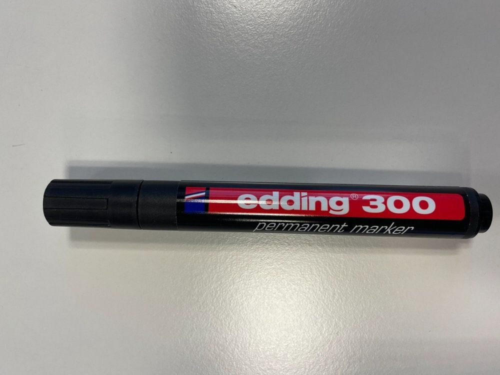 Edding 300 permanent Marker, Farbe: Schwarz (Gebraucht) in Zug für CHF ...