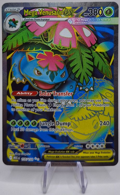 Mega Venusaur EX / Bisaflor / Mega Evolution / MEG 155 (Neu (gemäss ...