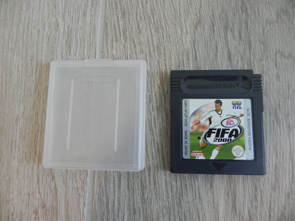 Original Nintendo Game Boy Spiel EASports FIFA 2000 Fussball (Gebraucht ...